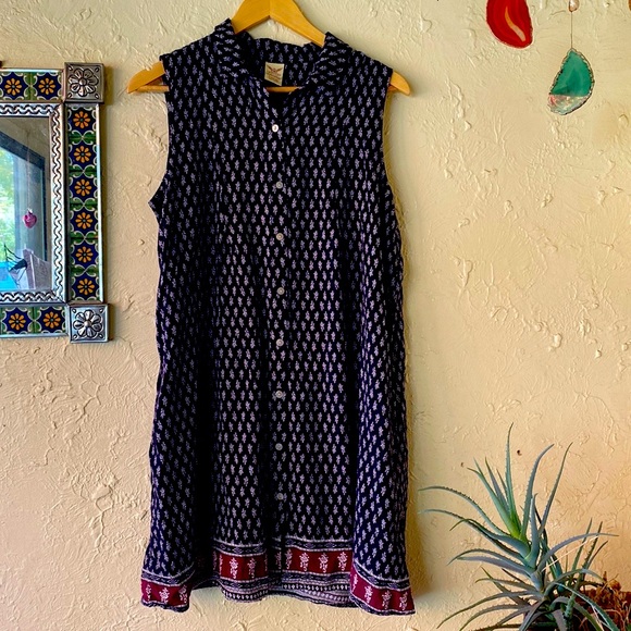 Faded Glory | Dresses | Faded Glory Boho Collared Dress | Poshmark